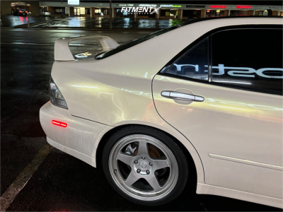 2001 Lexus IS300 Base with 18x8.5 Kansei Knp and Michelin 225x40 on ...