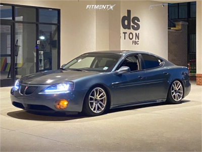 2006 Pontiac Grand Prix with 18x8.5 35 Vors Tr4 and 205/45R18 Accelera ...