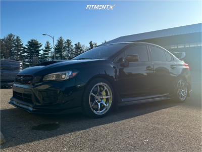 2020 Subaru WRX STI Base with 18x9.5 Anovia Kano and Lexani 265x35 on ...