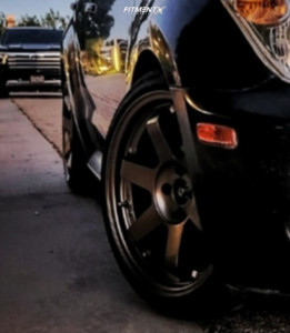 2004 Scion XA Base with 17x8 AVID1 Av6 and Lexani 205x40 on Lowering ...