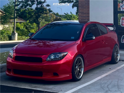 2005 Scion TC Base with 18x8.5 Aodhan Ds02 and Falken 225x40 on ...