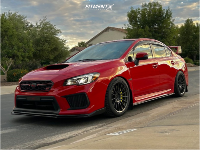2019 Subaru WRX STI Base with 18x9.5 Enkei Rs05-rr and Michelin 265x35 ...