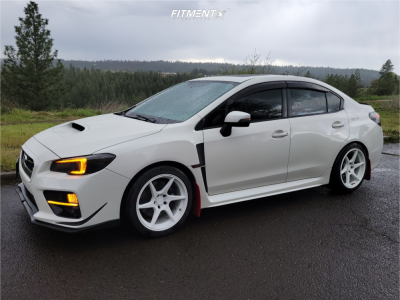 2017 Subaru WRX STI Limited with 18x9.5 Anovia Titan and Firestone ...