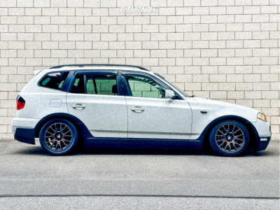 2009 BMW X3 xDrive30i with 17x8 Motegi Mr118 and Nitto 245x40 on ...