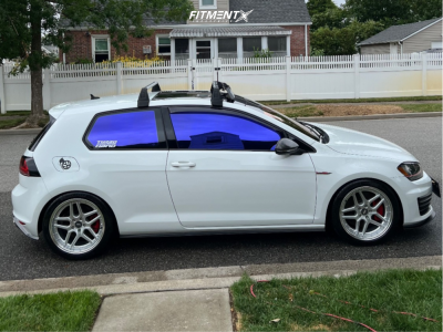 2016 Volkswagen GTI Performance with 18x8.5 ESR Cs15 and Michelin ...