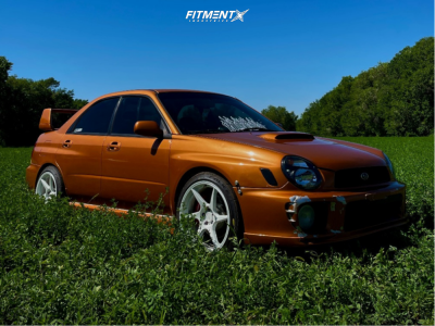 2002 Subaru Impreza WRX Wheel Offset Nearly Flush Coilovers | 3073437 ...