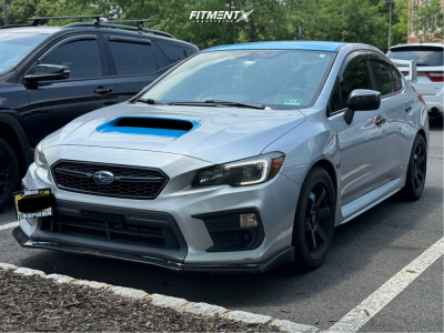 2019 Subaru WRX Base with 18x8.5 AVID1 Av6 and Continental 245x40 on ...