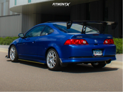 2005 Acura RSX Base with 17x8.5 Motegi Mr146 and Continental 205x50 on ...