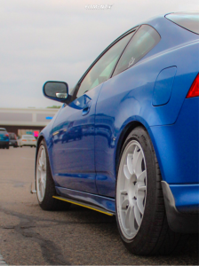 2005 Acura RSX Base with 17x8.5 Motegi Mr146 and Continental 205x50 on ...