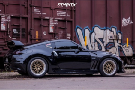 2013 Nissan 370Z Touring with 19x9.5 ESR Sr01 and Nitto 285x35 on Stock ...