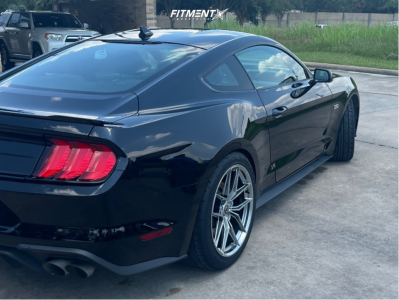 2022 Ford Mustang GT Premium with 20x10 HRE FlowForm Ff21 and Nitto ...