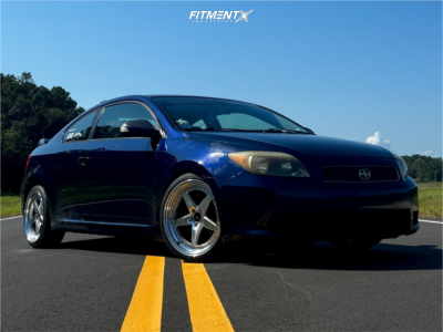 2007 Scion TC with 18x8.5 35 Aodhan Ds05 and 225/35R18 Westlake Sa07 ...