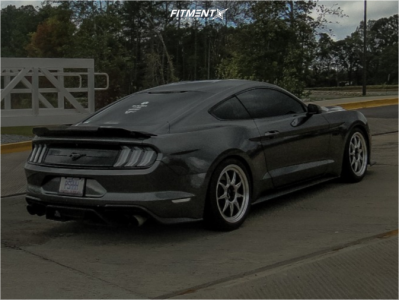 2018 Ford Mustang EcoBoost with 19x9.5 Konig Countergram and Michelin ...