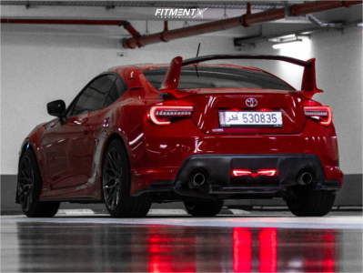 2017 Toyota 86 Base with 18x9.5 F1R F103 and Falken 225x40 on Stock ...