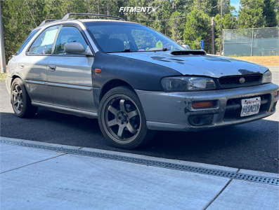 2000 Subaru Impreza Outback with 17x8 AVID1 Av6 and Summit 215x45 on ...