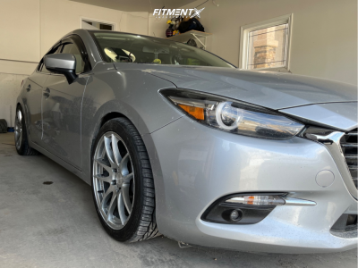 2017 Mazda 3 GT with 18x8.5 AVID1 AV32 and Toyo Tires 235x40 on ...