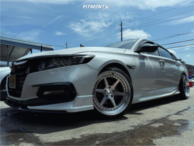 2019 Honda Accord Sport with 19x9.5 Aodhan Ds09 and Lionhart 235x35 on ...