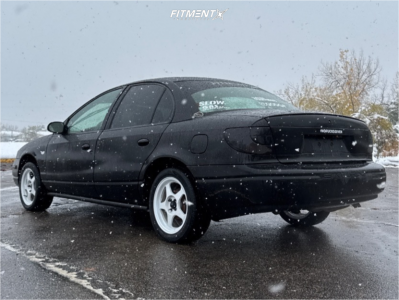 2002 Saturn SL1 Base with 15x6.5 AVID1 Av8 and Hankook 195x50 on Stock ...