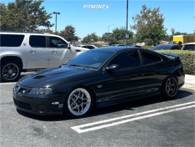 2006 Pontiac GTO with 18x8 0 Weld Racing Laguna and 235/35R18 Hankook ...