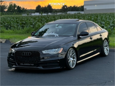 2012 Audi A6 Quattro Prestige with 20x10 Anovia Elder and Vercelli 225x35 on Coilovers | 3168995 ...