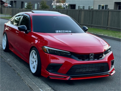 2024 Honda Civic Si with 18x9.5 Vors Tr37 and Toyo Tires 255x35 on ...