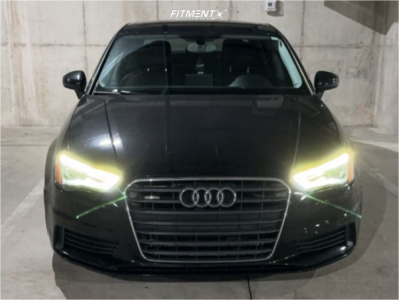 2015 Audi A3 Quattro Premium Plus with 18x8.5 ESR Cs8 and Lexani 225x40 ...