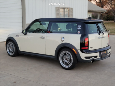2010 Mini Cooper S Clubman with 17x7 Enkei Rpf1 and Hankook 205x45 on ...