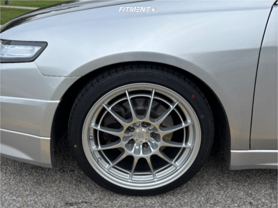 2007 Acura TSX Base with 18x8.5 Enkei Nt03m and Nankang 225x40 on Coilovers | 3174316 | Fitment ...
