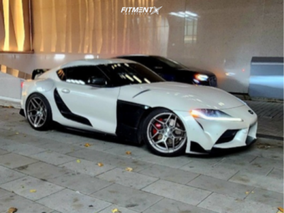 2020 Toyota GR Supra Premium with 19x9.5 Rohana Rfx11 and Michelin ...