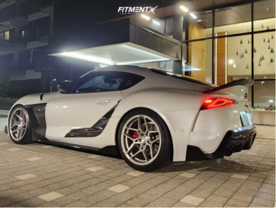 2020 Toyota GR Supra Premium with 19x9.5 Rohana Rfx11 and Michelin ...