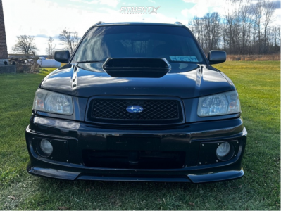 2004 Subaru Forester XT with 18x8.5 Aodhan Ds02 and Firestone 245x40 on ...