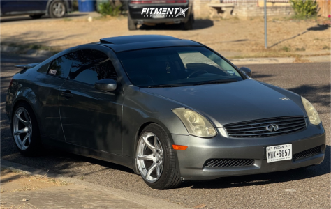 2006 INFINITI G35 Base with 18x10.5 Kansei Tandem and Pirelli 225x45 on ...