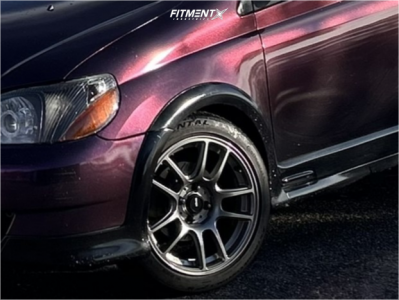 2002 Toyota Echo Base with 16x8 Konig Heliogram and Continental 205x45 ...