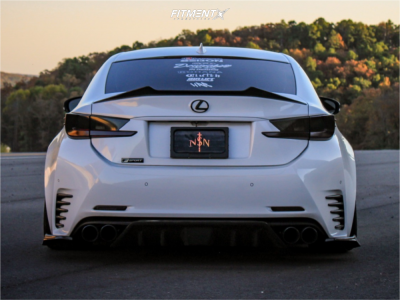2017 Lexus RC200t F Sport with 19x8.5 Rohana Rfx11 and Accelera 225x35 ...
