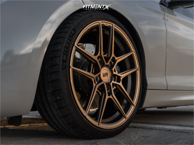 2015 BMW M235i Base with 19x8.5 Variant Helium and Michelin 225x35 on ...