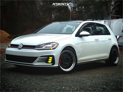 2018 Volkswagen GTI SE with 18x9.5 Konig Hypergram and Michelin 255x40 ...