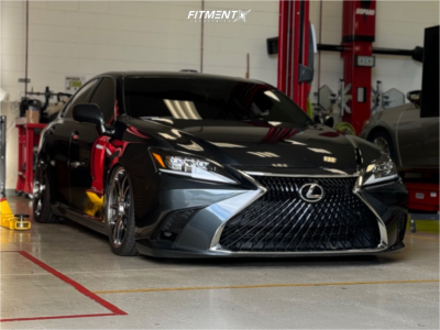 2007 Lexus ES350 Base with 19x8.5 Work Emotion and Toyo Tires 235x35 on ...