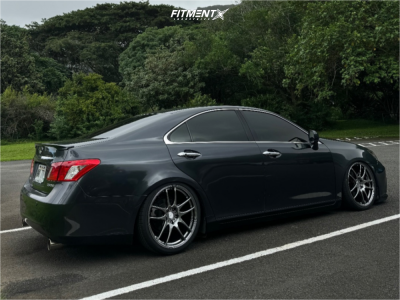 2007 Lexus ES350 Base with 19x8.5 Work Emotion and Toyo Tires 235x35 on ...