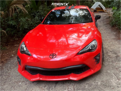 2017 Toyota 86 Special Edition with 18x9.5 AVID1 Av21 and Continental ...