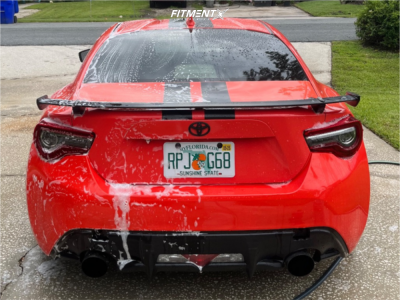 2017 Toyota 86 Special Edition with 18x9.5 AVID1 Av21 and Continental ...