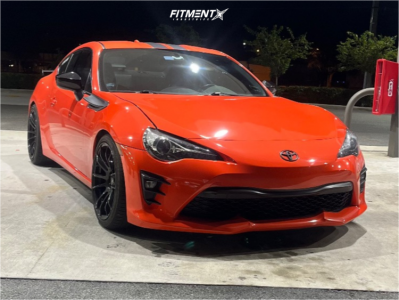 2017 Toyota 86 Special Edition with 18x9.5 AVID1 Av21 and Continental ...