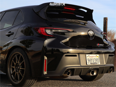 2023 Toyota GR Corolla Core with 18x8.5 Konig Dekagram and Michelin ...