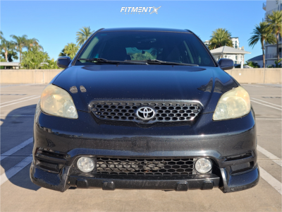 2004 Toyota Matrix XRS with 18x8 Enkei T6s and Continental 235x40 on ...