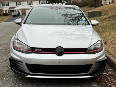 2016 Volkswagen GTI Autobahn with 18x8 Konig Rennform and Bridgestone ...