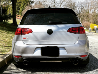 2016 Volkswagen GTI Autobahn with 18x8 Konig Rennform and Bridgestone ...