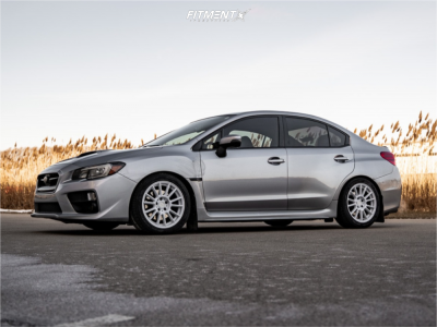 2016 Subaru WRX Base with 17x8 Anovia Kenzo and Lexani 235x45 on ...