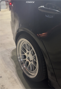 2006 Lexus IS350 Base with 18x9.5 Aodhan DS06 and Goodyear 245x35 on ...