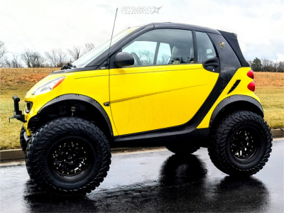 2008 Smart Fortwo Passion Cabrio with 15x8 Vors Vr7 and Yokohama 31x10 ...