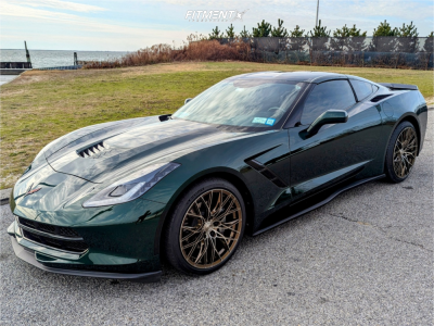 2014 Chevrolet Corvette Stingray with 19x9.5 E5 Sebring and Michelin ...