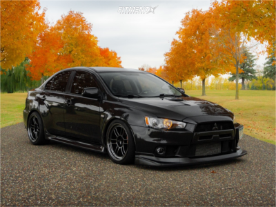 Lancer Black Rims